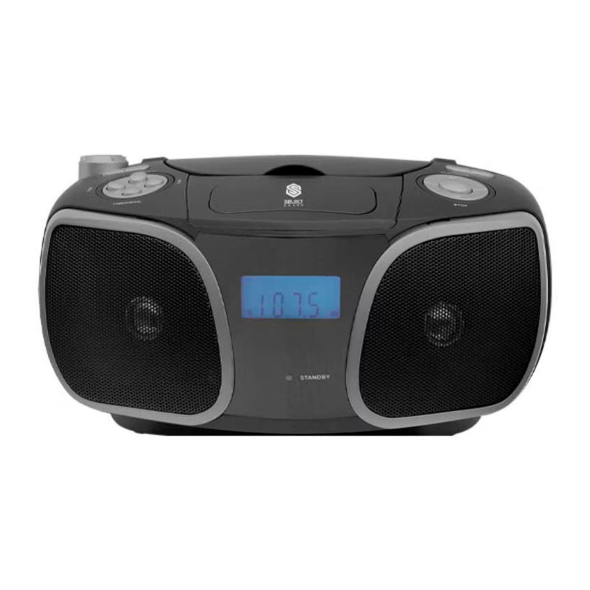Select Sound Radio Grabadora Bluetooth Negro – Sounds Home + Tech