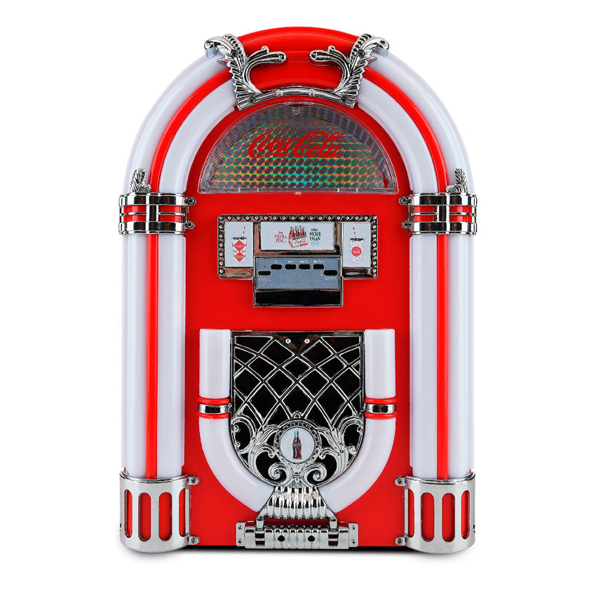 Bocina Coca-Cola Jukebox Bluetooth con Luces LED | Sounds – Sounds Home ...
